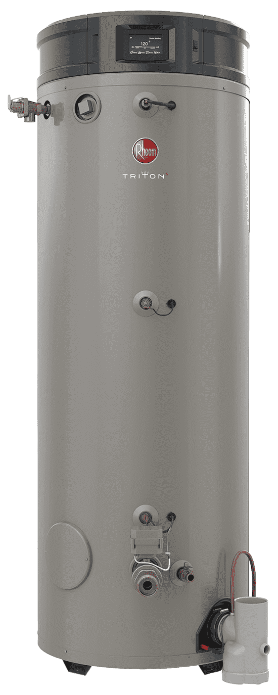 Rheem GHE100SS-200A LP Liquid Propane Triton 100 Gallon Smart Auto ...